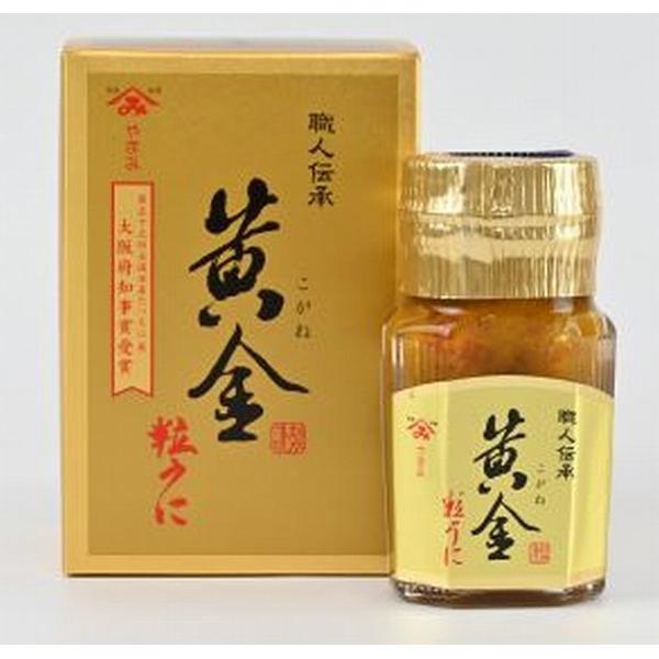 名称 粒うに　内容量 職人伝承　黄金粒うに90ｇ賞味期間 12ヶ月原材料 塩うに、エチルアルコール／調味料（アミノ酸等）、安定剤（グァー）、甘味料（甘草）保存方法 高温多湿を避け 常温で保存, 開栓後要冷蔵製造者 下関水陸物産株式会社