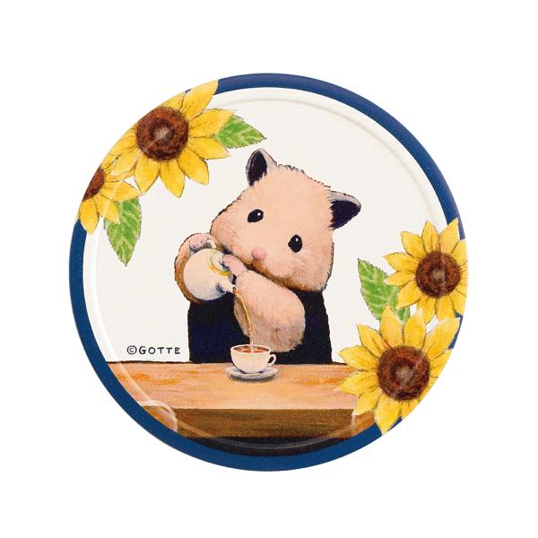 直径9×高さ1cm 素焼陶器<br>PP袋入