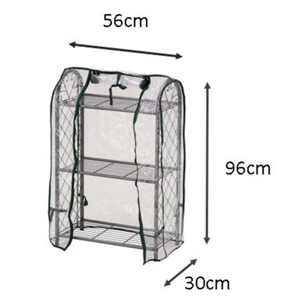 ●花台としても温室としても仕様できるガーデンラック