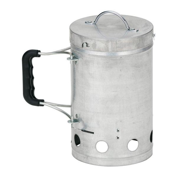 ●炭火起こしが簡単に、自然消化した炭の再利用もできる2wayつぼ