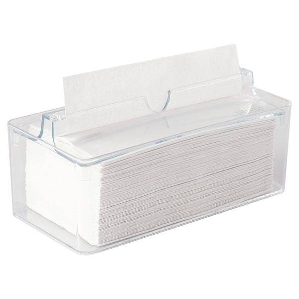 ●最後まで紙が取り出しやすく、中身がわかりやすい透明のペーパータオルケース、「fill+fit ペーパータオルケース」●各社レギュラーサイズ(中判)ペーパータオルに対応※袋入りペーパータオルがそのまま入らない場合、袋から取り出してケースに入...