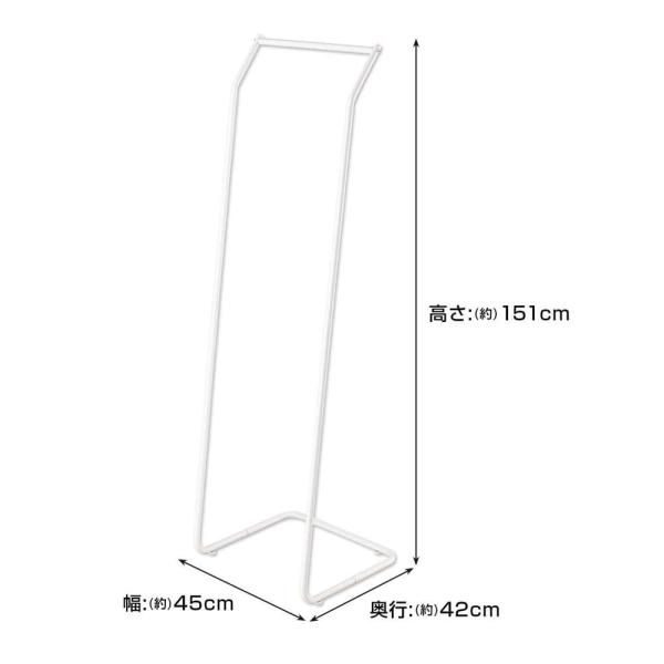 ●省スペースで使えるコンパクトハンガー