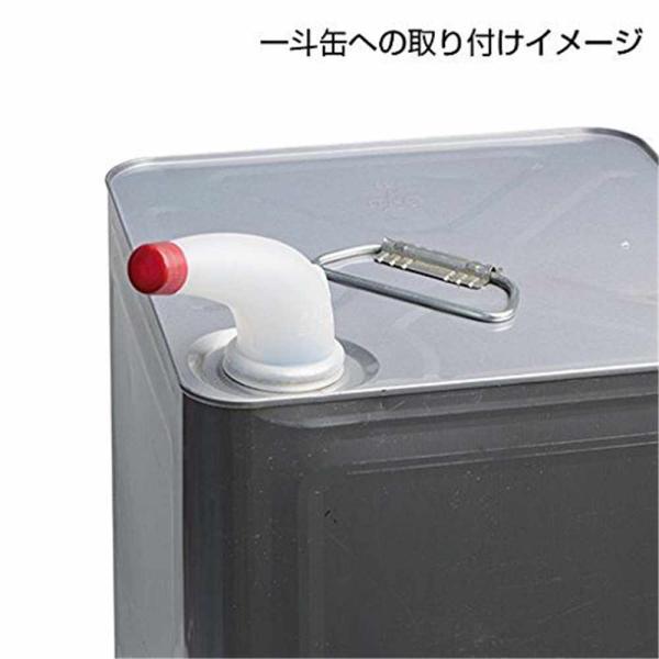 ●油・シンナー等の小分け作業に便利です●40mm口の一斗缶に適合します●装着時、製品の構造上少しきつめとなっております※缶の種類によっては適合しない種類もありますのでご注意ください。