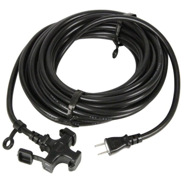 ●15A3ッ口10メートル屋内型延長コード。●耐寒性に優れたやわらかい電線を使用した延長コードです。●環境にやさしい鉛フリー製品です。●冬でも固くなりにくいソフトコードです。●防塵型なので、差込口へのちり、ほこりの進入を防止できます。