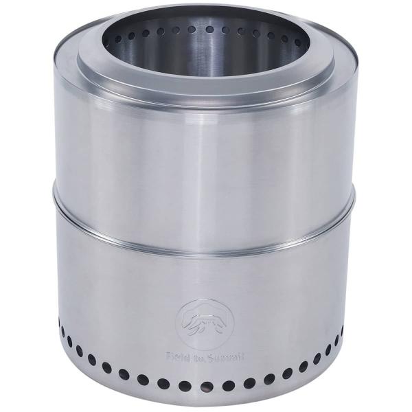 ●燃焼効率のいいクリーンな二次燃焼方式で煙が少ないウッドストーブ