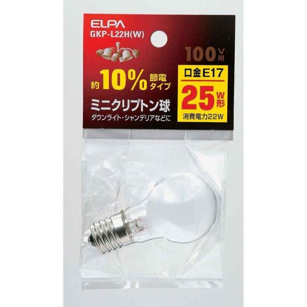 ●25W形約10％節電タイプ●アルゴンガスよりも熱伝導率の低いクリプトンガスの封入で長寿命を実現した電球です●外径のコンパクト化によってスポットライト、ダウンライトなど幅広く使用できます