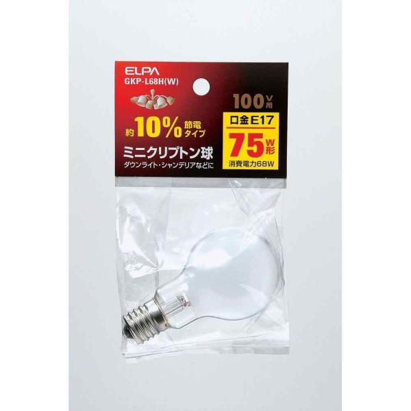 ●75W形約10％節電タイプ●アルゴンガスよりも熱伝導率の低いクリプトンガスの封入で長寿命を実現した電球です●外径のコンパクト化によってスポットライト、ダウンライトなど幅広く使用できます