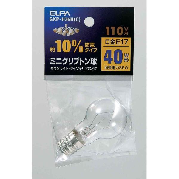 ●40W形約10％節電タイプ●アルゴンガスよりも熱伝導率の低いクリプトンガスの封入で長寿命を実現した電球です●外径のコンパクト化によってスポットライト、ダウンライトなど幅広く使用できます