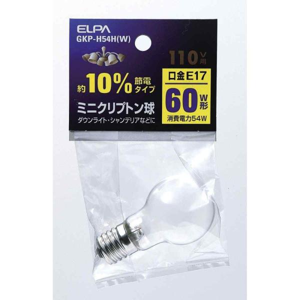 ●60W形約10％節電タイプ●アルゴンガスよりも熱伝導率の低いクリプトンガスの封入で長寿命を実現した電球です●外径のコンパクト化によってスポットライト、ダウンライトなど幅広く使用できます