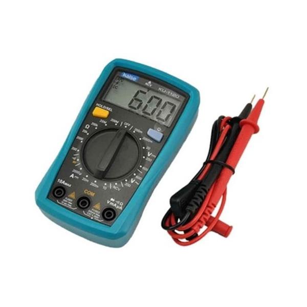 ●バックライト付で暗い所での測定に便利●文字高16mmの大型LCD●広い測定レンジで多様な測定●DC10Aレンジ付●導通ブザーとダイオードテストも可能●オートパワーオフ・ディスプレイホールド機能