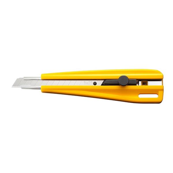 ●オルファの小型カッターナイフで唯一のネジロック式スライダーを採用!刃をしっかりと固定できるので、刃先がぶれにくく、力強いカットが可能です●ボディーは握りやすい幅の広い形状で、ペン持ちでの繊細な作業も、握り持ちでの力強いカットもできます●落...