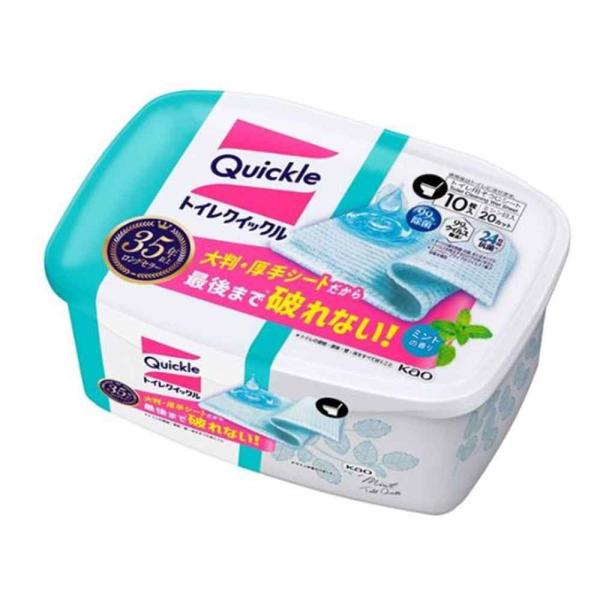 ●たっぷりの洗浄液で、便器から床まで汚れをスッキリ落とせるトイレ用お掃除シートです●厚手で丈夫なので、汚れが手につかず、安心してお掃除できます●除菌・抗・ウイルス除去●使用後はそのままトイレに流せます●すっきりとしたミントの香り※すべての菌...