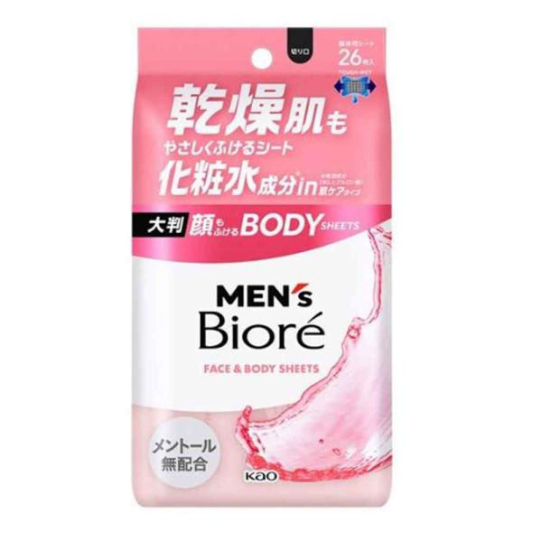 ●大きくて液たっぷり！顔もふけるボディシート●液たっぷり乾きにくい●大判！顔も体もこれ1枚！顔もふけるボディシート●全身のベタつき・ニオイの元となる汗や皮脂をすっきり落とす●厚手のメッシュシートでしっかりふきとれ、肌にやさしいふき心地●肌ケ...