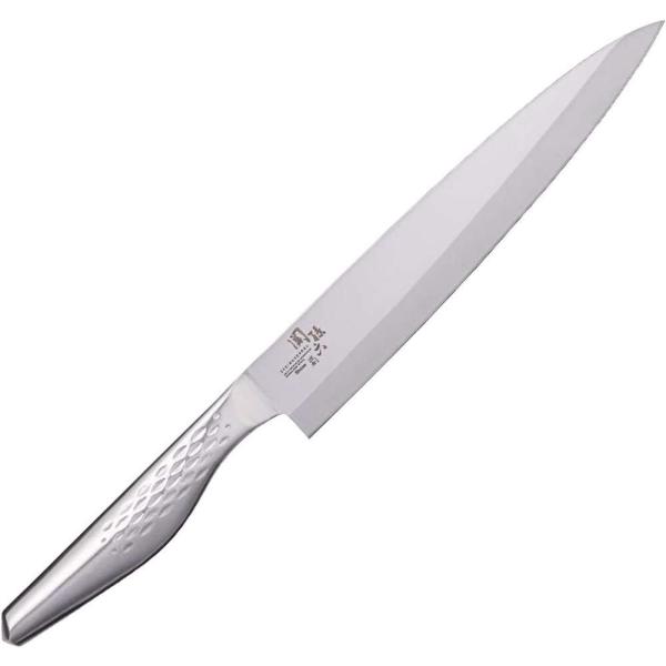 ●清潔に扱えて爽快な鋭い切れ味●衛生的なオールステンレス製:一体成型で継ぎ目がない金属製なので堅牢性に優れている仕様。洗いやすく衛生的●指がかりが良く、 グリップ感の高い流線型のハンドル デザインで操作性にも優れています(※意匠登録第155...