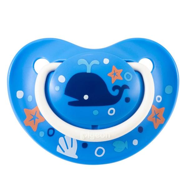 ●赤ちゃんの口腔研究に基づいて開発された、上手に吸えて、落ち着き効果の高いおしゃぶりです