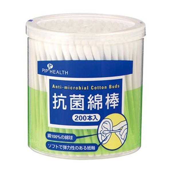 ● ソフトで弾力性のある紙軸とコットン100%の綿球を使用●抗菌仕上げ