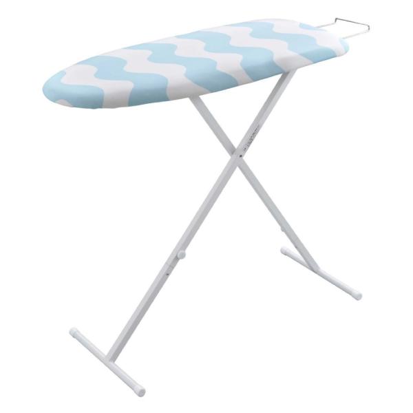 ●高さ調節ワンタッチ！立って、座って、好きな高さでアイロン掛けできる、スタンド式アイロン台●ワンタッチレバーで13段階の高さ調節が可能●立って、座って、自由な高さでラクにアイロン掛け