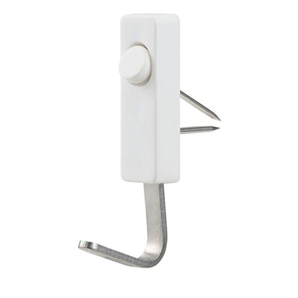 ●2本のピンでしっかり固定●主な取付場所:石こうボード壁など