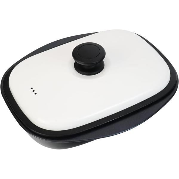 ●レンジで焼き目が付く！●フライパンで焼いたような焼き目がつく電子レンジ調理器です●鍋やフライパン不要。火を使わず、レンジで調理●まるでフライパンで焼いたように、表面はカリッ、中はふっくら仕上がります●予熱が不要な上、熱ムラも少ないので手軽...