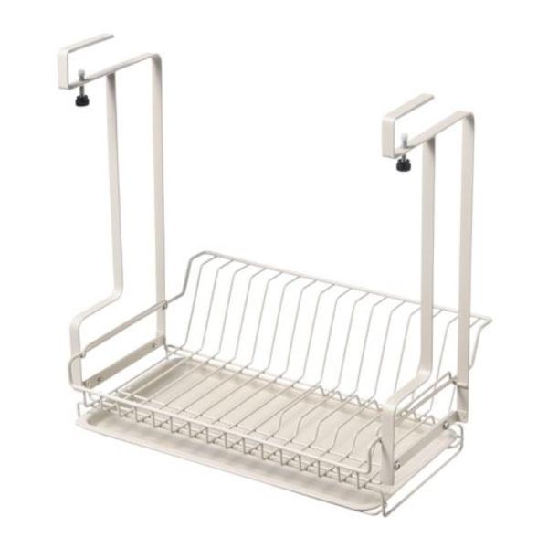 ●狭いキッチンを快適に。ミニキッチンにちょうどいいシリーズ●置き場に困らない水切り●棚から吊り下げられるので、作業スペースを圧迫することなく水切りができます●お皿を立てて置けるので水切れが良く、スペースも有効活用できます