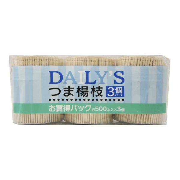 ●ベーシックな爪楊枝約500本×3個入りです●この商品は「滅菌処理」をしてあります●本品に薬品等は一切使用しておりません
