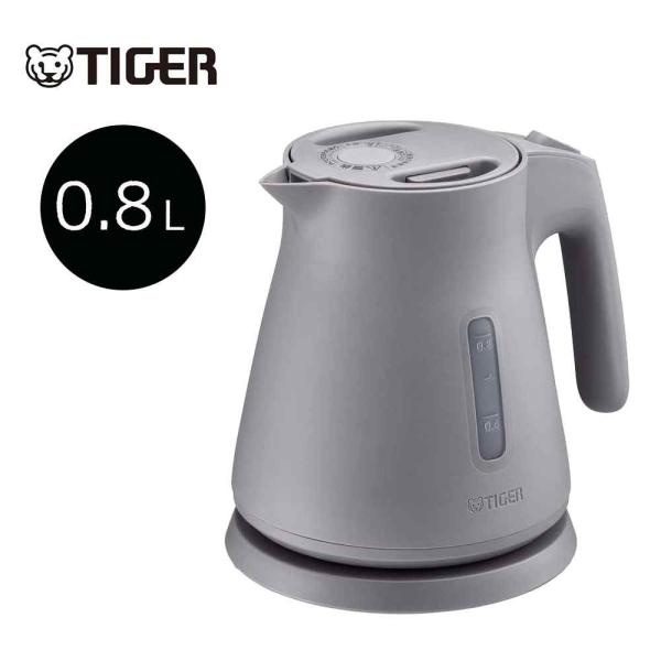 ●カップ1杯(約140ml)が約59秒でスピード沸とう●忙しい朝や、急な来客、忙しい家事の合間にも驚きの速さでお湯をすぐに沸かせます●タイガー電気ケトル史上最軽量&amp;コンパクト設計●万一の時も安心充実の安全装備●らくらく着脱ふた●くっ...