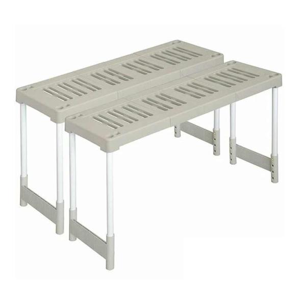 ●クローゼット、押入れのデッドスペースを有効活用できる収納棚です●幅・高さを調節できます●通気性を考慮した形状で湿気対策もバッチリです