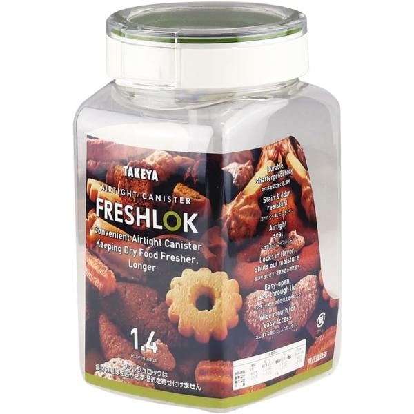 ●軽くて丈夫、落としても割れにくい本体●中身が取り出しやすい広口タイプ!●ワンタッチで簡単にフタの開閉ができます●汚れがつきにくい本体●透明な上フタを使用しているので、上面から見て内容物が確認できます●小麦粉・さとうなどの粉類はもちろんシリ...