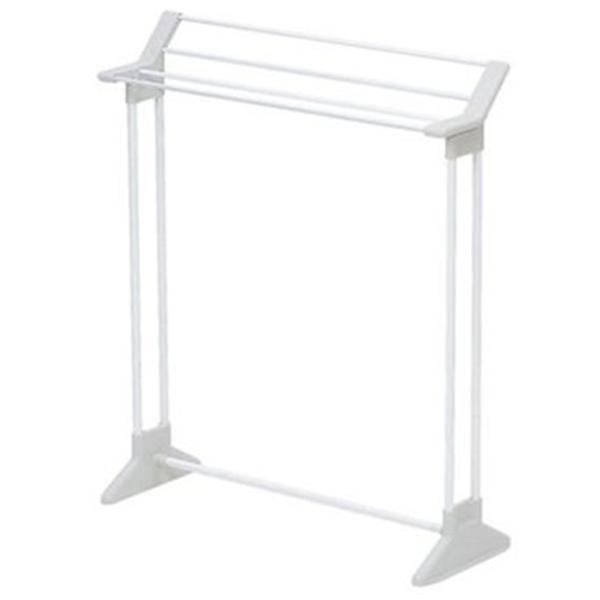 ●ネジ・釘不要の簡単組立式タオルハンガーです●省スペースで収納できる組立式のハンガーです狭いスペースでもしっかりと干すことができます