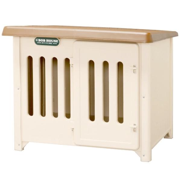 ●水洗いしてもサビない、腐らないプラスチック製の犬舎です●犬舎を安定させるため、床は2重パネル構造とし、中に砂を入れることができます※前面扉に防虫ネットは付属しておりません