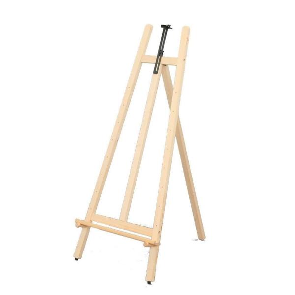 ●天然木を使用したイーゼル●店頭でメニューボードを立てたり、室内でボードを飾るのに最適●ボードを置く場所の高さは9段階に調節できます