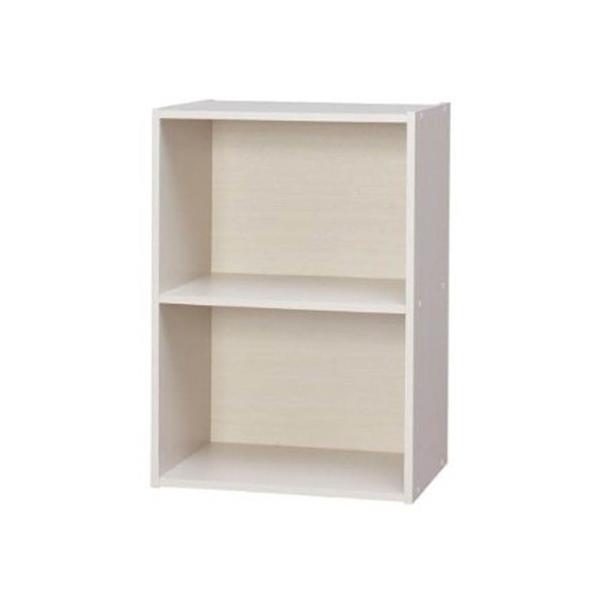 ●シンプルで使いやすい2段タイプのカラーボックスです●パーティクルボードの一枚板を使用しているので、耐荷重約50kgととっても丈夫●ネジや釘も使えます※組み立てにはプラスドライバーが必要です。