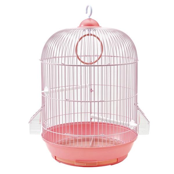 ●引き出し付き底トレイでおそうじラクラク●エサ入れ・水入れ・止まり木・ブランコ付きのオールインワンのセットです●道具いらずで組み立ても簡単です