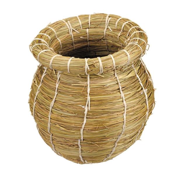 ●天然乾燥草を使用した、保温性・保湿性に優れた小鳥のおへやです●文鳥・コキン鳥が安心して眠ったり巣作りするのに適しています