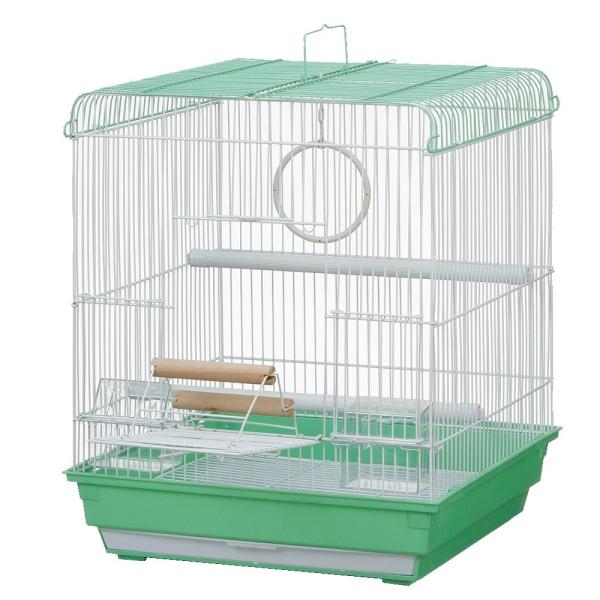 ●小鳥とふれあいやすいステップタイプの止まり木●引き出し式トレイでお掃除ラクラク●エサ入れ・水入れ・ブランコ付きのオールインワンのセットです●道具いらずで組立ても簡単です