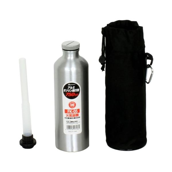 ●ガソリン・混合油・オイル・軽油・灯油等が安全に持ち運べます●本体収納袋付