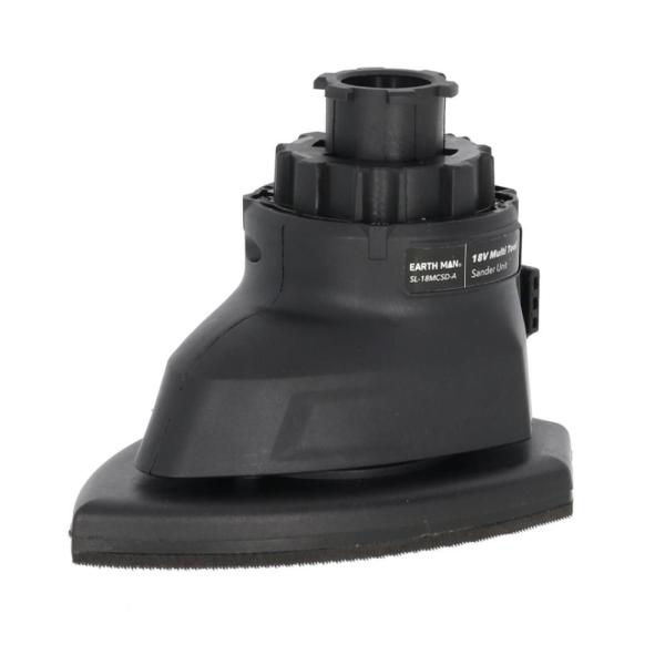 ●木材の表面仕上げ、木材・金属のコーナーや狭い場所のサンディングに ●18Vマルチツール専用サンダーユニット