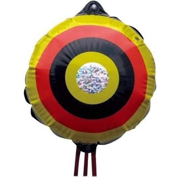 ●「大目玉」とキラキラ「ホログラムの乱反射」で害鳥を威嚇●ホログラムの光り方が四方八方へ反射し害鳥を威嚇します●3本の赤銀テープでキラキラ威嚇効果アップ