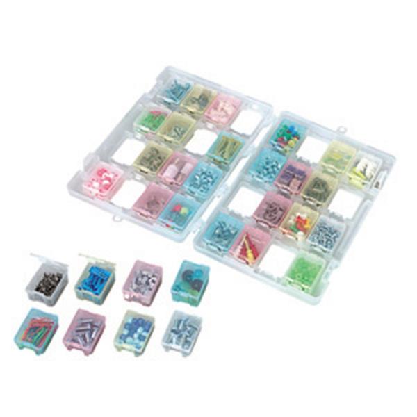 ●ワッシャーや小ネジなどの極小部品の整理、収納、携帯するためのケース。●透明なので中身が確認しやすく使いやすいパーツケースになっています。●畳めば薄型ブックタイプになり、サイズの想像を超えた多種のパーツを収納できます。●二面を合わせる形で閉...