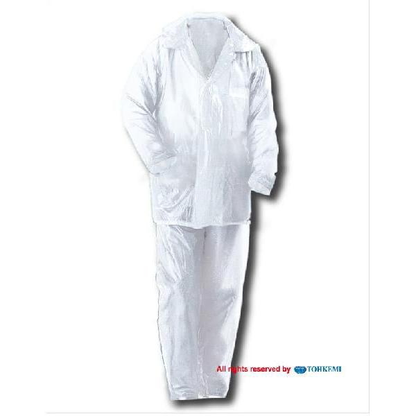 ●手軽に携帯でき軽作業に適したレインスーツ