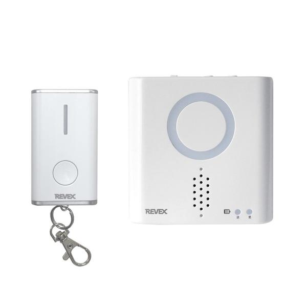 ●ワイヤレス方式だから配線工事は不要で簡単に設置できます●送信機は小型でキーホルダー付きなので、常に身につけておけます●屋外の障害物のない場所で最大180mまで届きます●送信機、受信機とも何台でも増設できます●増設する場合は、送信機ごとに異...