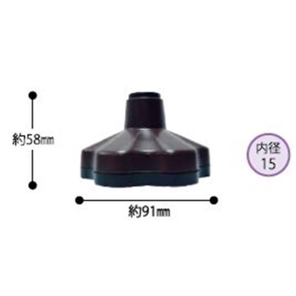 ●ステッキを自立させることができる