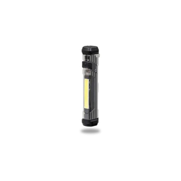 ●COB LEDによる広い照射面●シンプルなON/OFF点灯●エネループ・充電式エボルタ使用可能