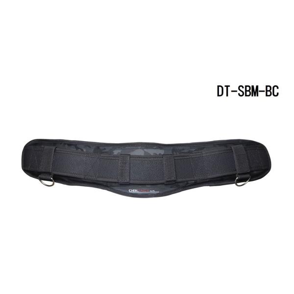 ●内部の分厚いEVA樹脂が職人さんの腰を保護します●通気性のメッシュ●滑り止め加工●左右のD環が便利です