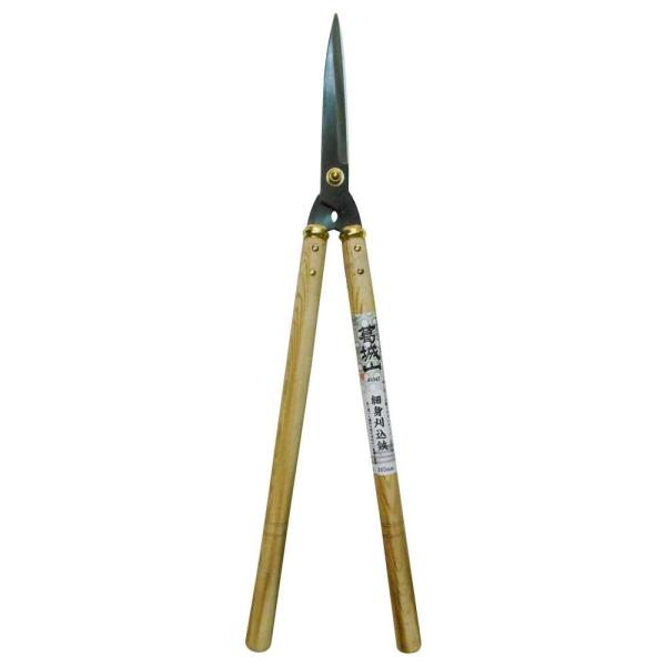 ●刃部分は細見形状となっているので生い茂った場所での葉刈り作業に最適です●手になじみ握りやすいテーパー形状柄