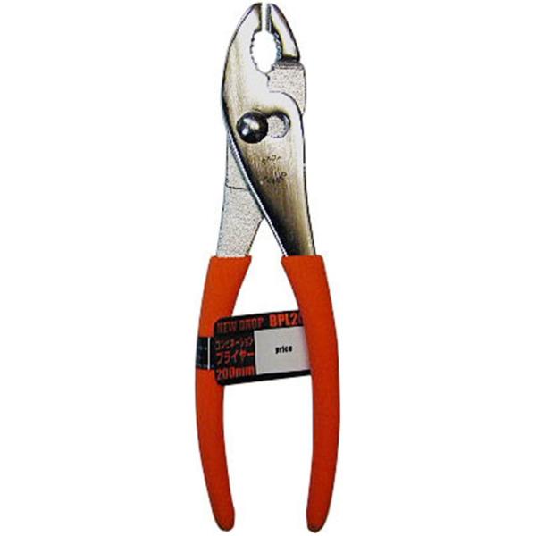 ●物を掴む・パイプ等を回す・ワイヤー等の切断●切断能力:鉄線1.0mm●全長:200mm