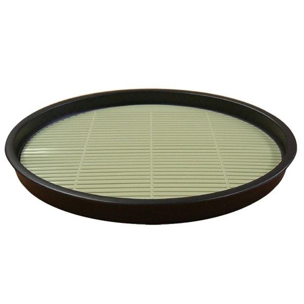 ●お蕎麦屋さん気分を味わえる丸皿とすのこのセット●ざるそば、冷うどんなどの盛り付けに