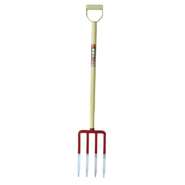 ●根起こし、根菜の掘り起こし作業などかき寄せ、すくい作業用として最適●4本爪剣先タイプ●パイプ柄の持ち手部分を筋付け形状にすることで、すべり止め機能とフィット感が得られます