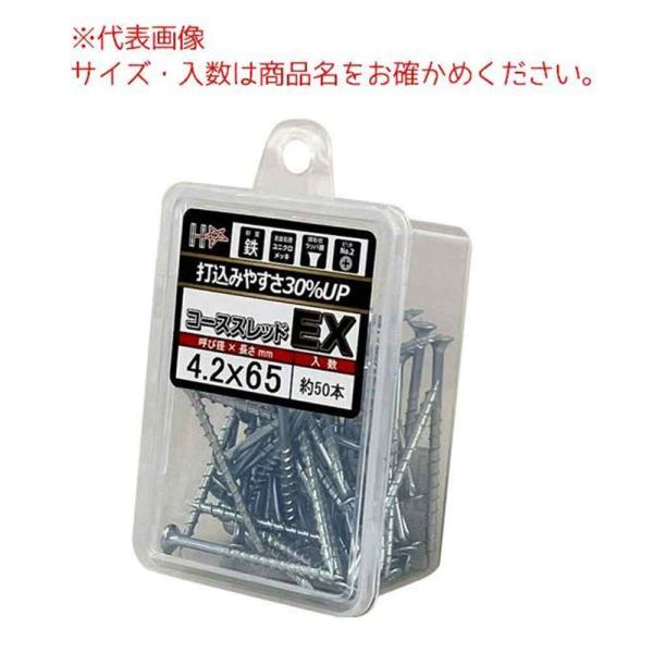 ●打ち込みやすさが違う！コーススレッドビスの進化版●大きなねじピッチにより打ち込みスピードが速くなりました●WAX効果で抵抗が小さくなり軽い力で打込めます●ねじ部にスリットが入っているので切削力が向上し、木屑の詰まりを軽減します●上記3つの...