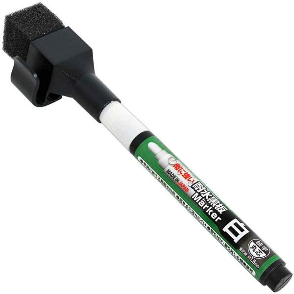 ●小さな枠にも書きやすい細字で、擦れにくい直液式のマーカー●1アクションで取付取外しが可能なペンホルダー●取り換え可能なイレイザースポンジ(メラミンORウレタン)